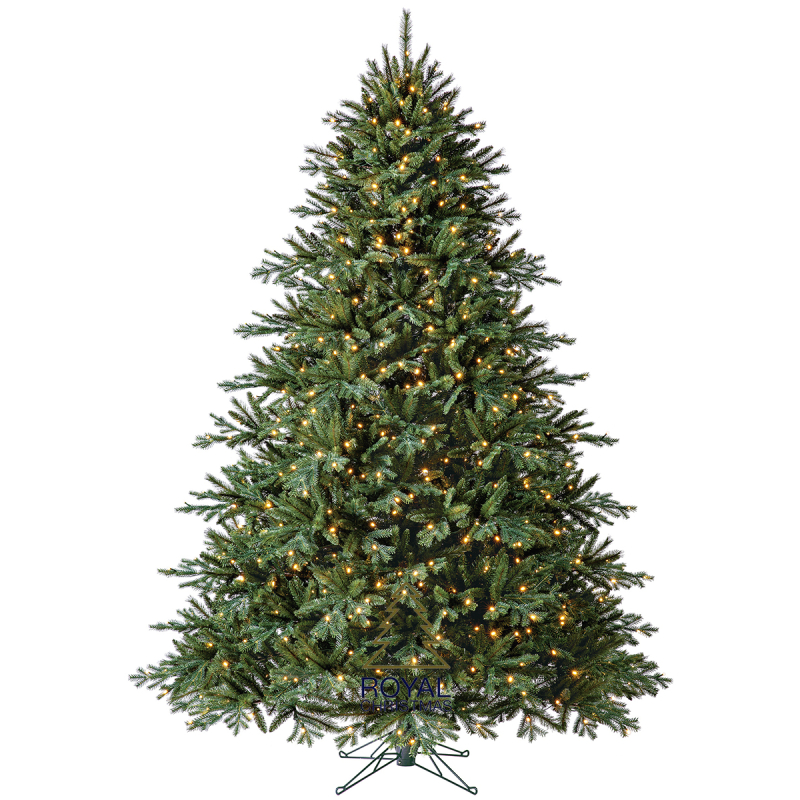 Kunstkerstboom - Iowa Deluxe PE / PVC / PP - Warm LED 1600 lampjes - FBU - 360 cm - Fast Build ...